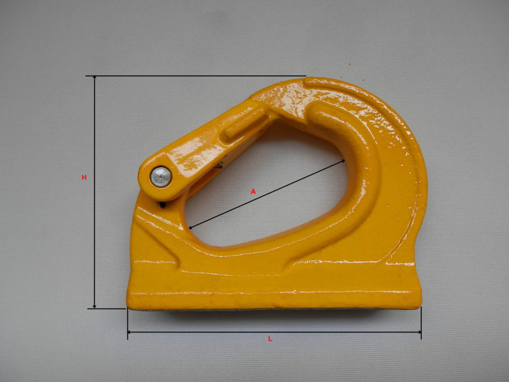Anschweißhaken Baggerhaken Haken f. Schaufel Radlader Minibagger ...
