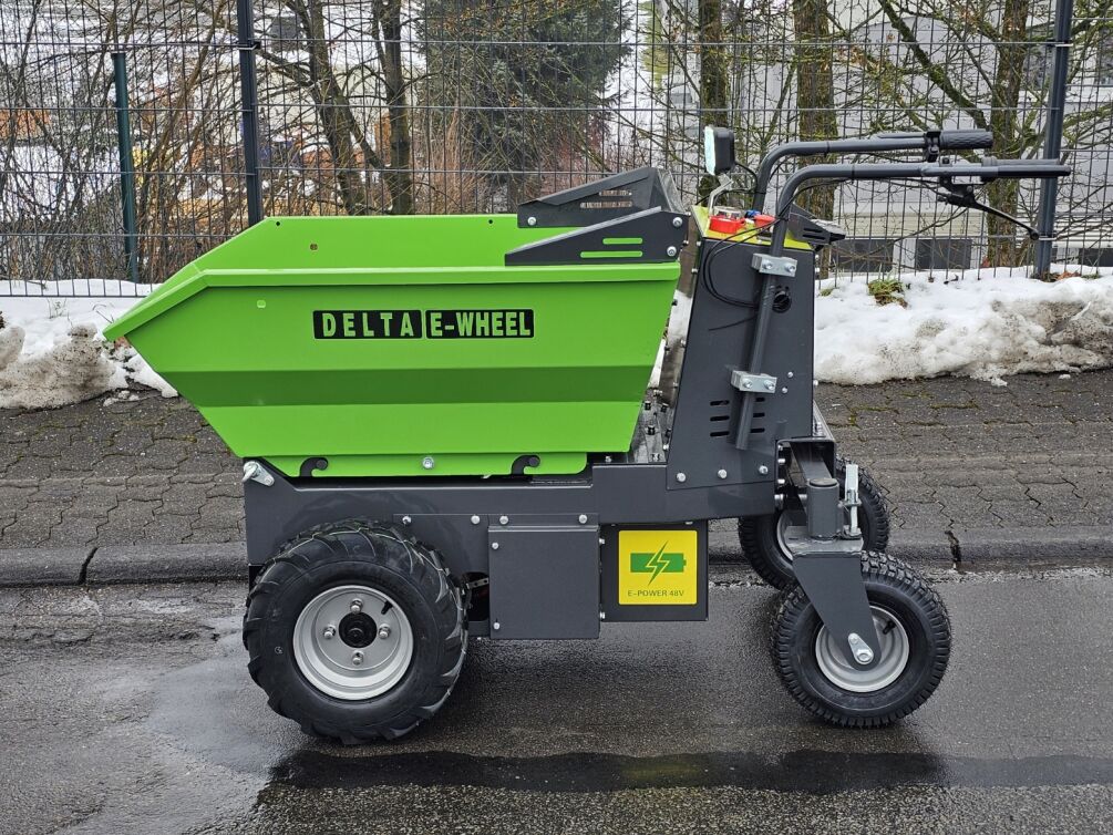 Elektro Minidumper 4x2 mit hydr. Kippung 500 kg - Delta-Competent
