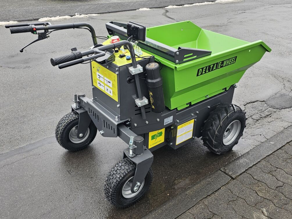 Elektro Minidumper 4x2 mit hydr. Kippung 500 kg - Delta-Competent